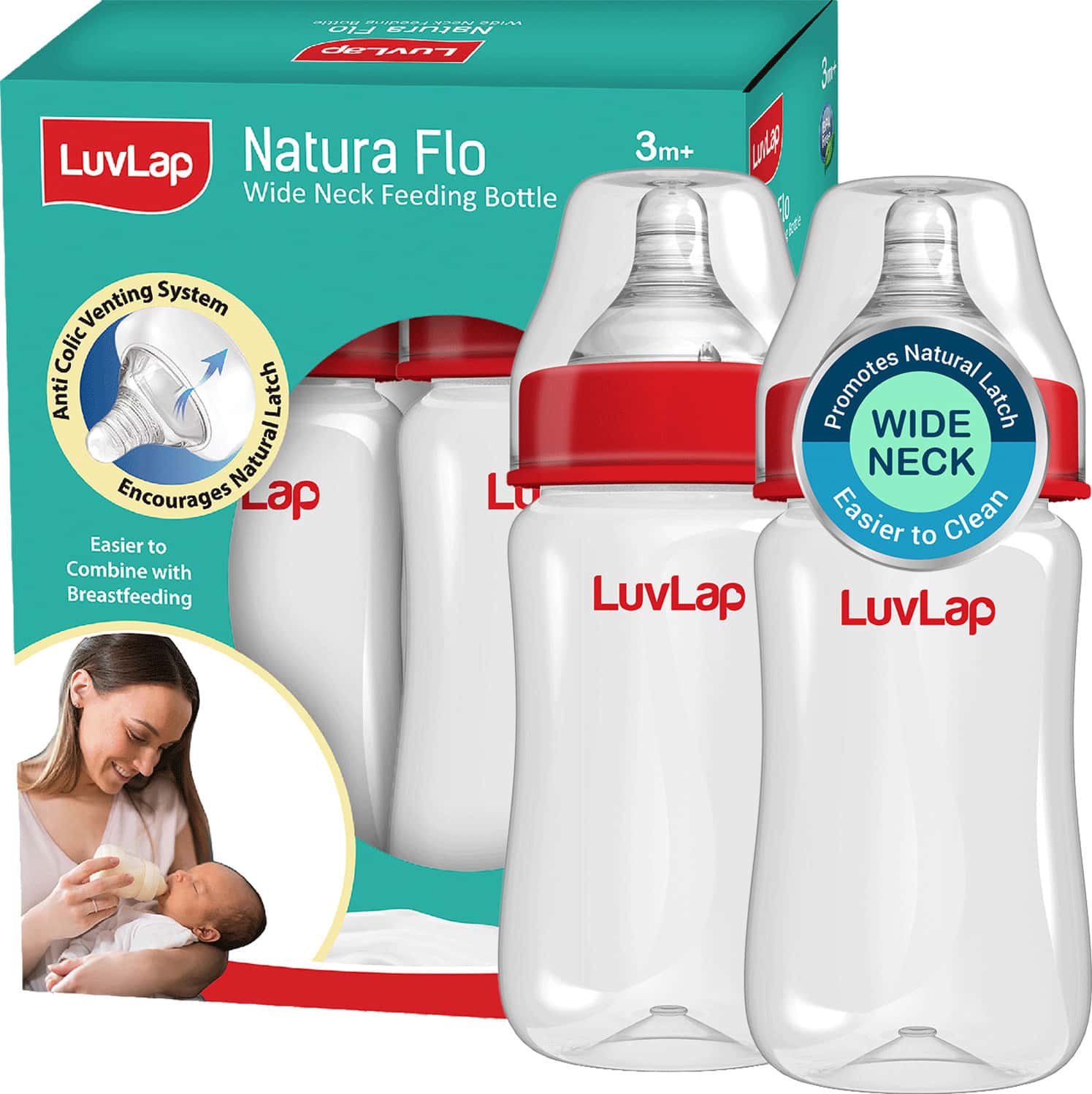 PPSU Natural Baby Bottle All-in-One Baby Bottle 200ml - BPA Free Anti ...
