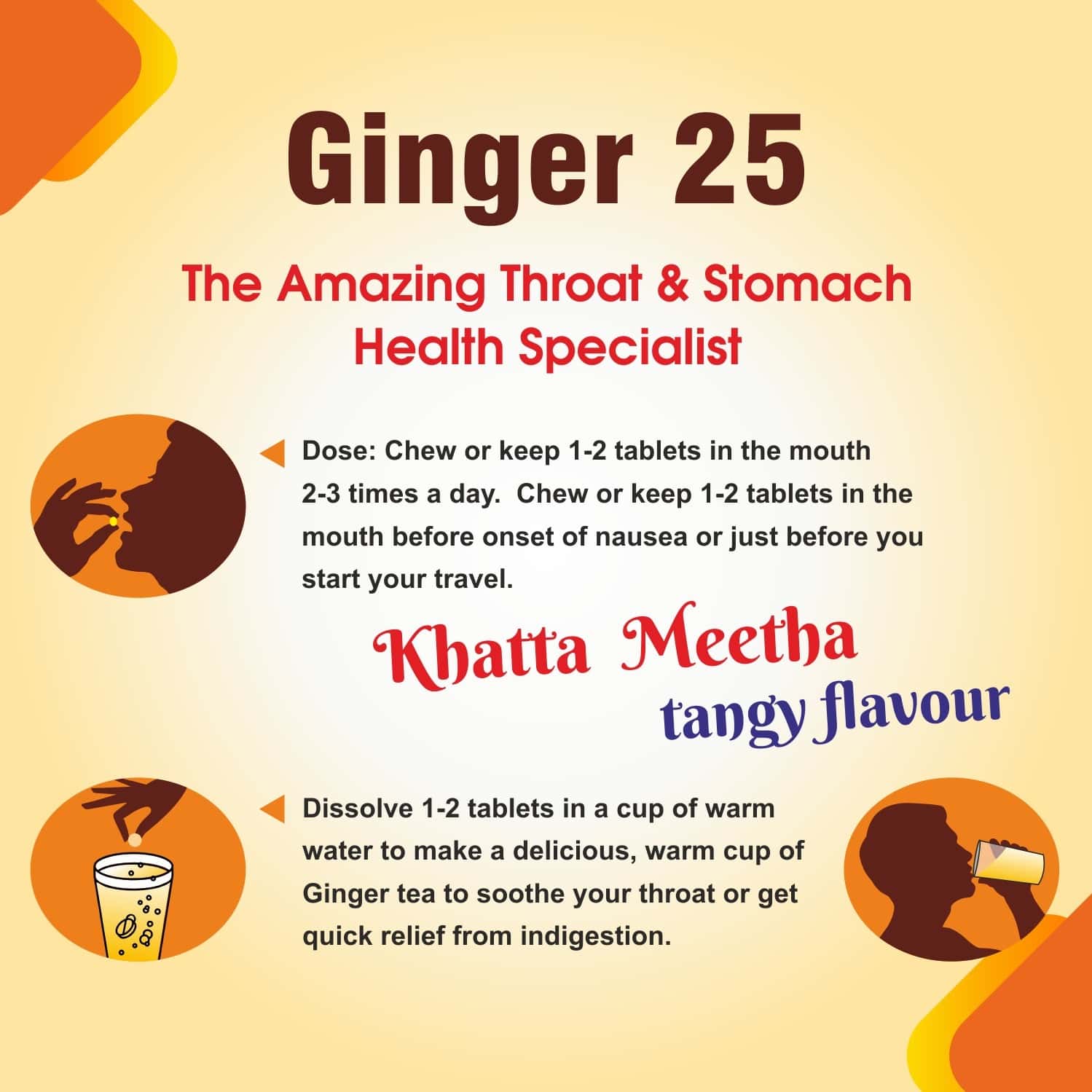 Buy HERBA NEUVA GINGER 25 CHEWABLE TABLETS. SUGAR FREE - INDIGESTION GAS SORE THROAT - 1X60 ...