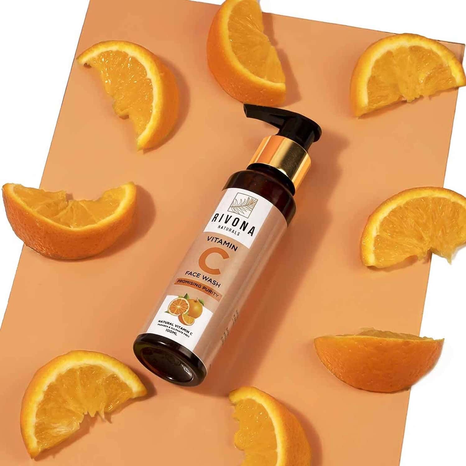 Buy RIVONA NATURALS VITAMIN C BRIGHTENING FACE WASH FOR GLOWING SKIN - 100 ML Online & Get Upto ...