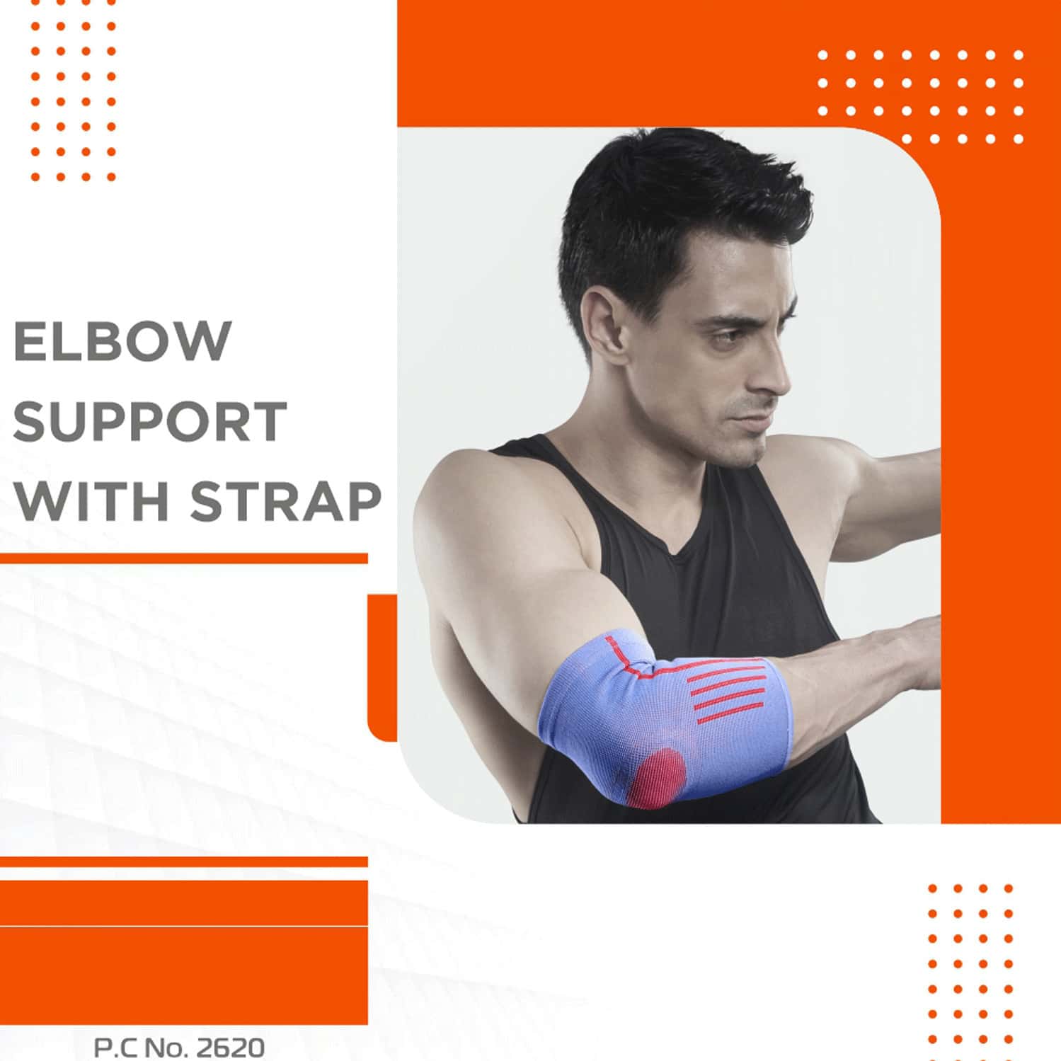 Buy VISSCO ELBOW SUPPORT WITH STRAP FOR IDEAL COMPRESSION TO THE ...