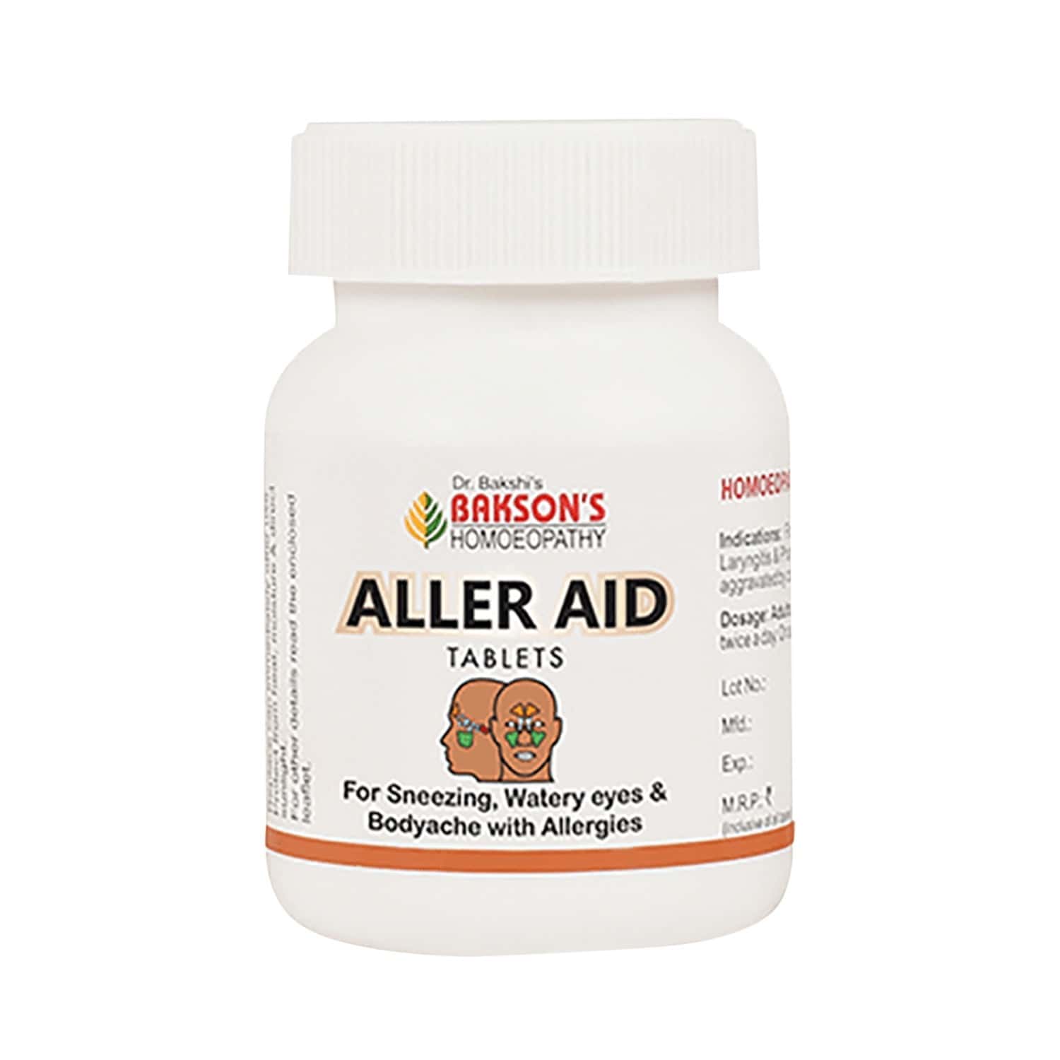 Buy BAKSONS ALLER AID TABLET 75 Online & Get Upto 60% OFF at PharmEasy