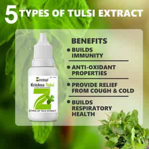 Buy ZINDAGI KRISHNA TULSI LIQUID EXTRACT|NATURAL ANTIOXIDANTS HELPFUL ...