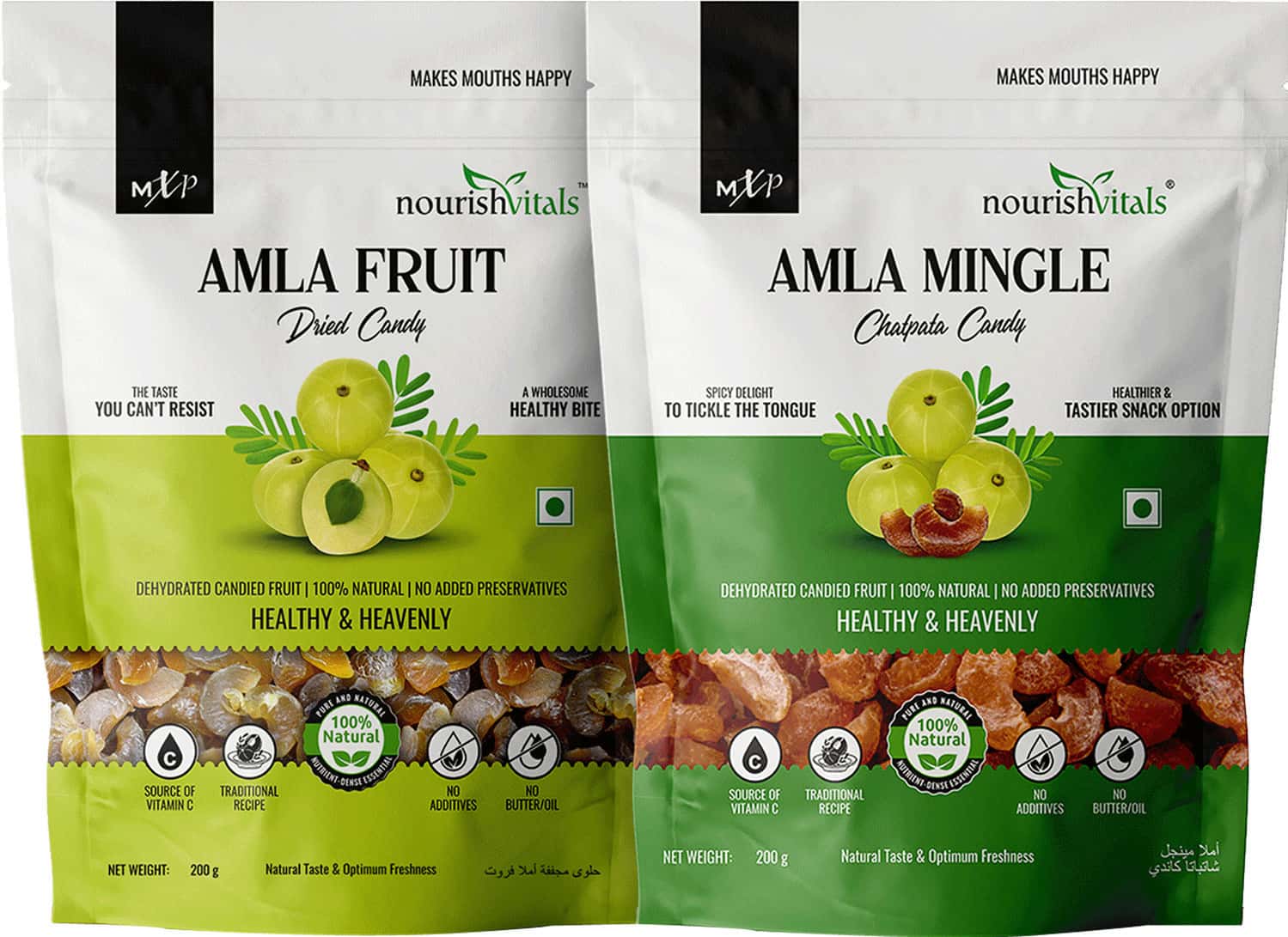 Buy NOURISHVITALS HEALTHY MUNCHING COMBO | CRANBERRY FRUIT CANDY + AMLA ...