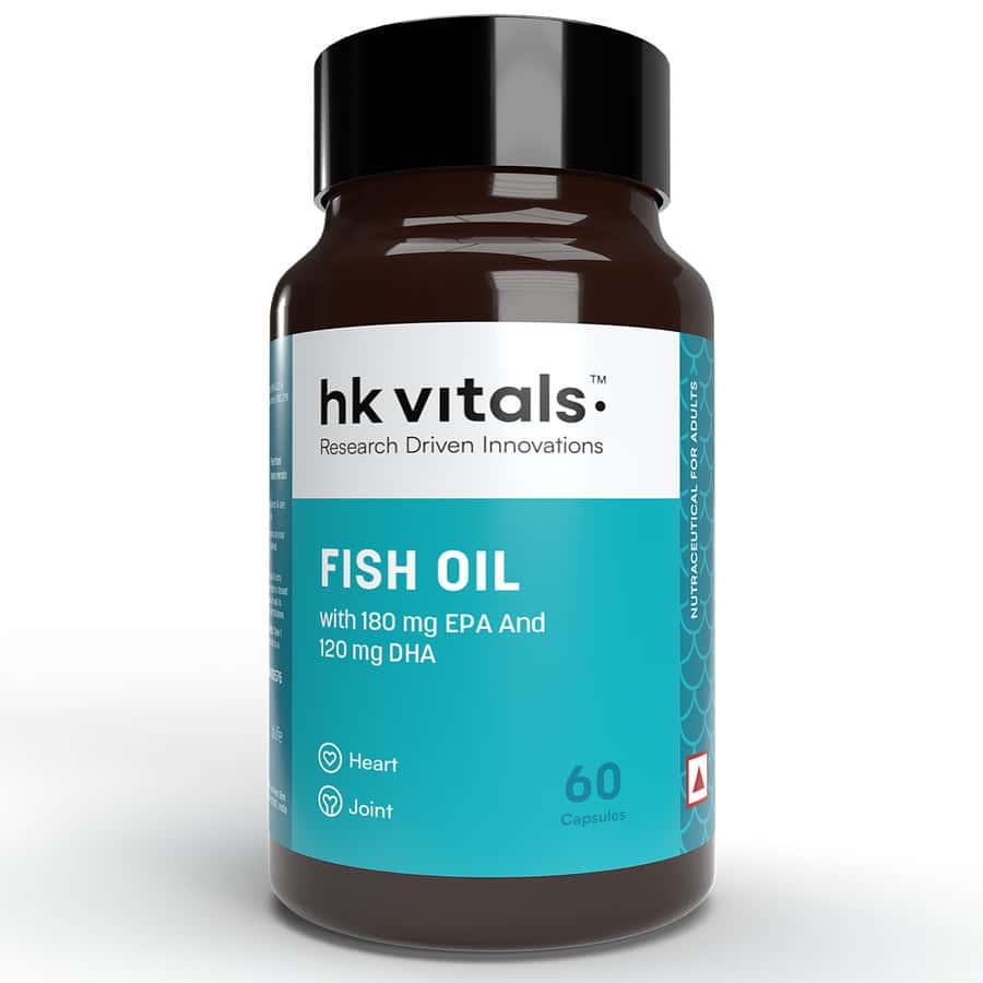 Buy HEALTHKART HK VITALS FISH OIL | MULTIVITAMIN 60 OMEGA 3 FISH OIL ...