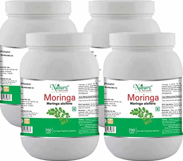 Buy NATURZ AYURVEDA MORINGA 700 TABLETS VALUE PACK OF 4 Online & Get Upto 60% OFF at PharmEasy