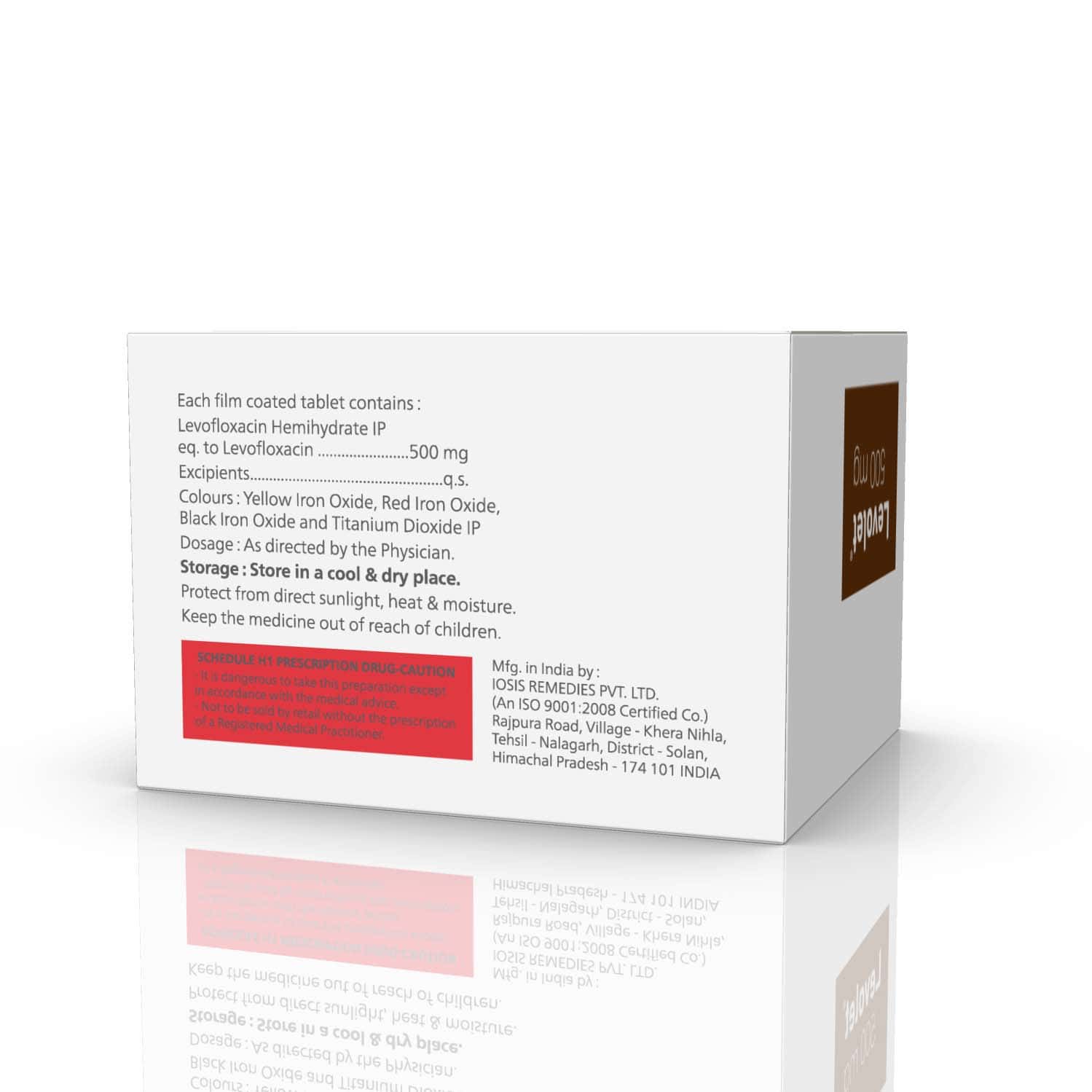 Levolet 500 MG Tablet (10): Uses, Side Effects, Price & Dosage | PharmEasy