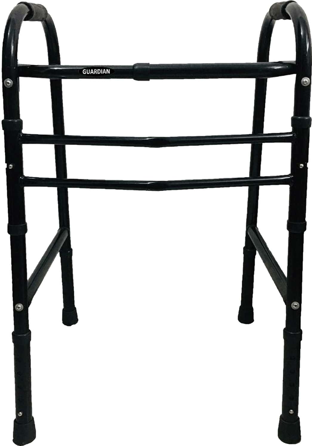 Buy GUARDIAN WALKING WALKER FOR PATIENTS, FOLDABLE WALKER, BLACK Online ...