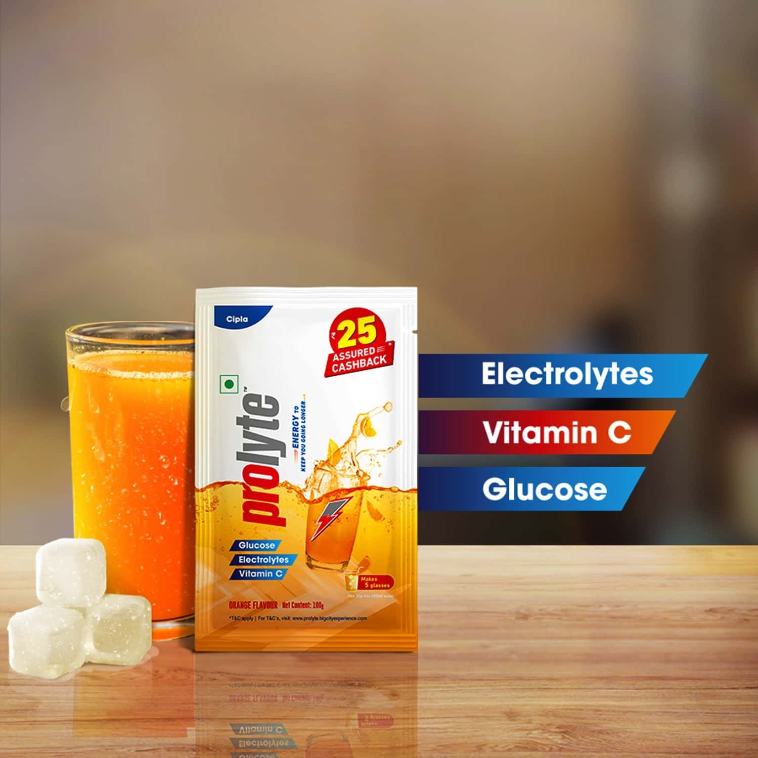 Buy PROLYTE ENERGY POWDER ORANGE 100G Online & Get Upto 60% OFF at ...