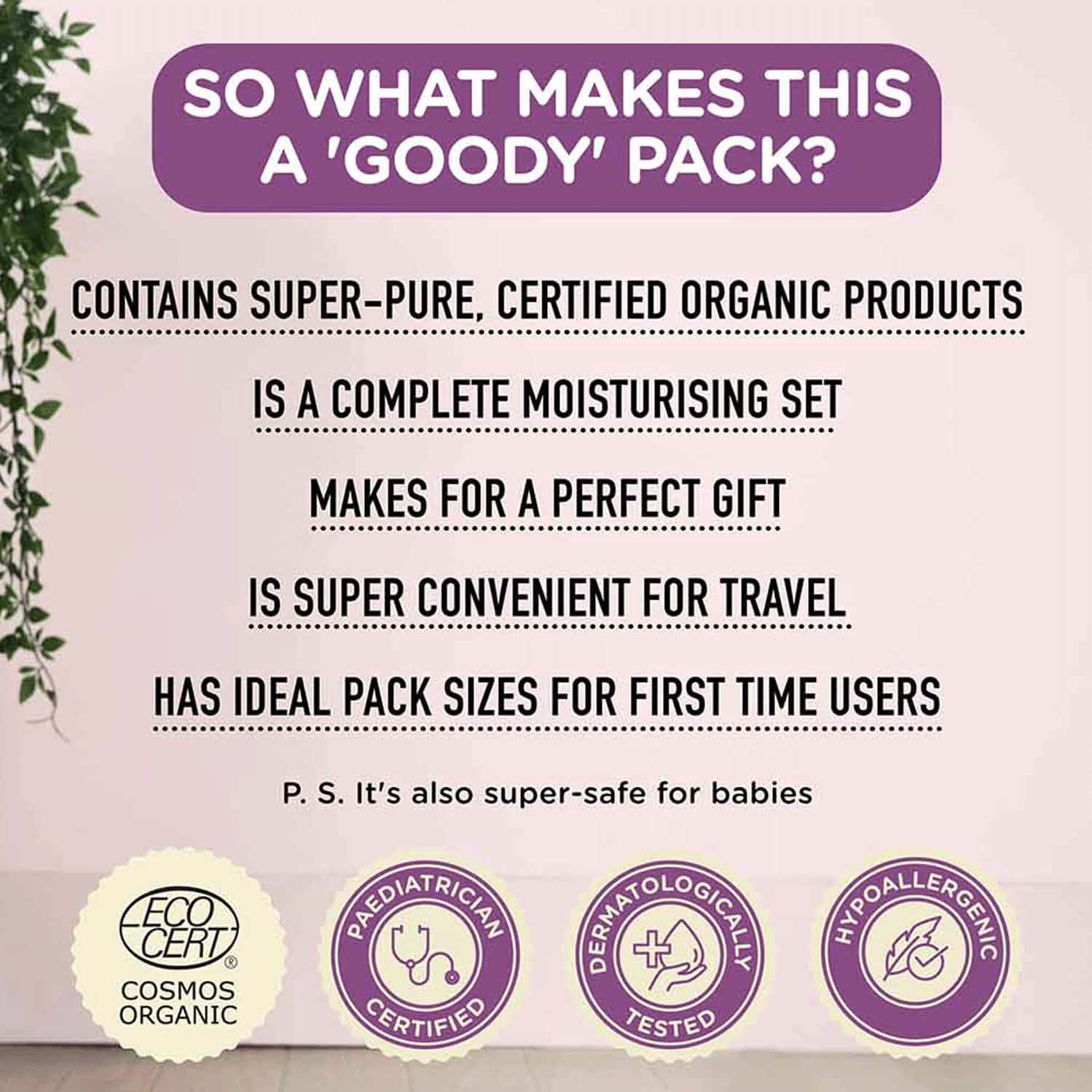 Buy GOODNESSME CERTIFIED ORGANIC BABY MOISTURIZING GIFT PACK (BODY WASH ...