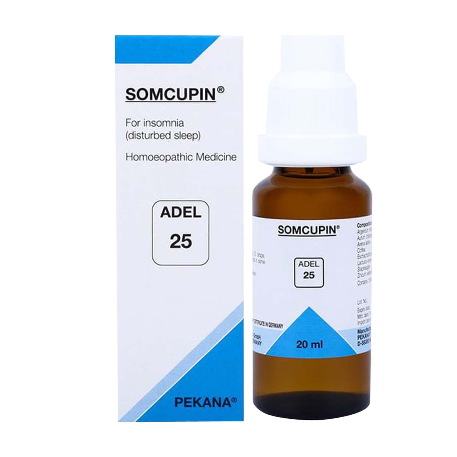 Buy ADEL 25 SOMCUPIN DROPS 20 ML Online & Get Upto 60% OFF at PharmEasy