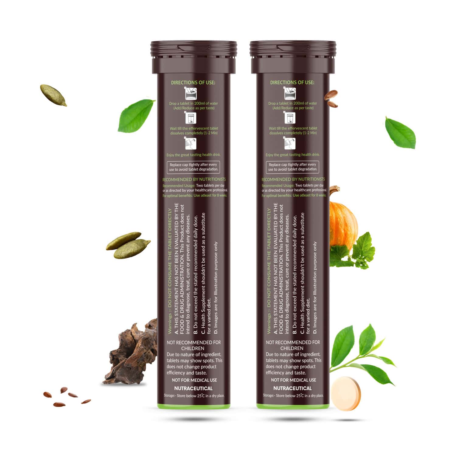 Buy VEGAN GREENS PLANT BASED DHT BLOCKER WITH BIOTIN, OMEGA 3, STINGING ...