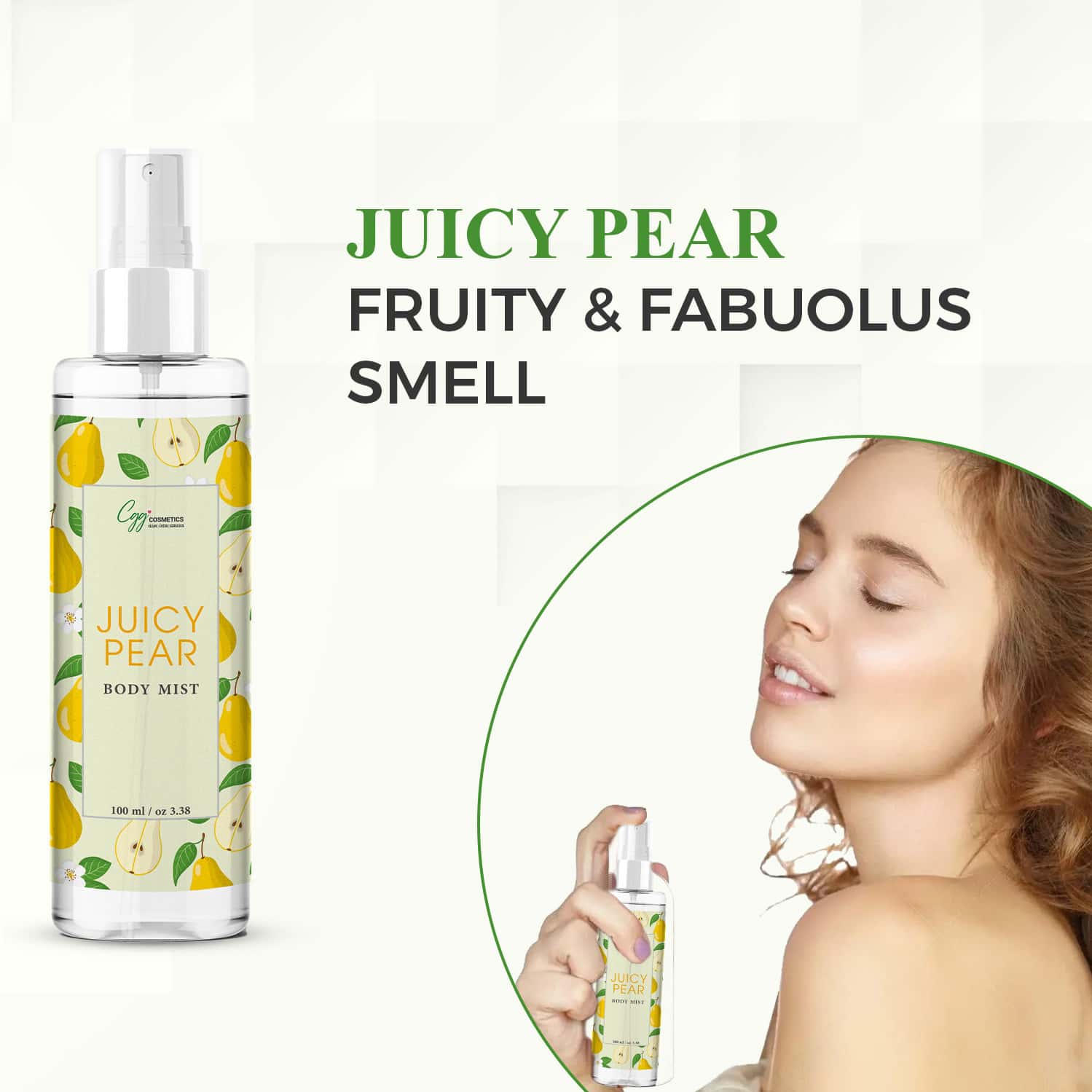Buy CGG COSMETICS JUICY PEAR BODY MIST 100 ML Online & Get Upto 60% OFF ...