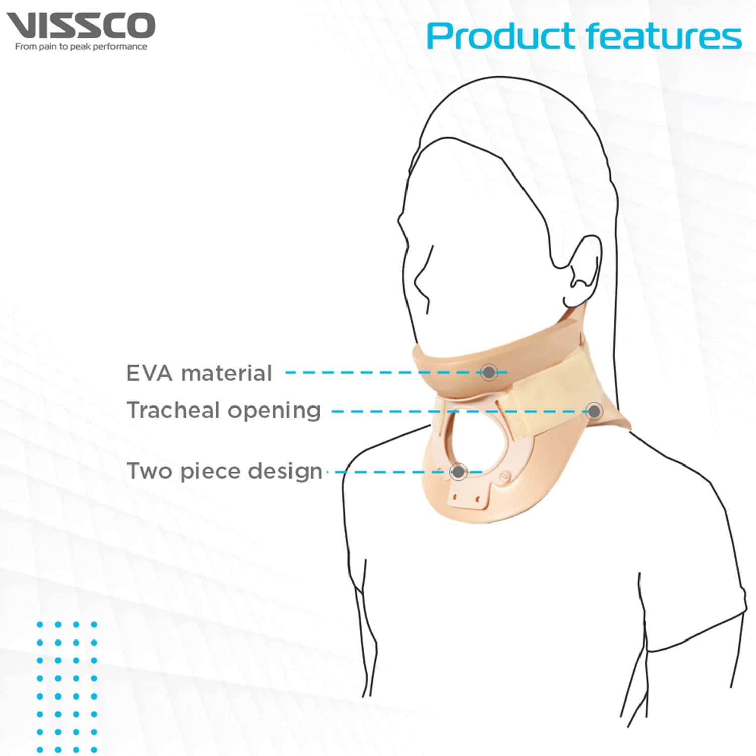 Buy VISSCO CERVICAL COLLAR (PHILADELPHIA) |PROVIDES FIRM SUPPORT ...