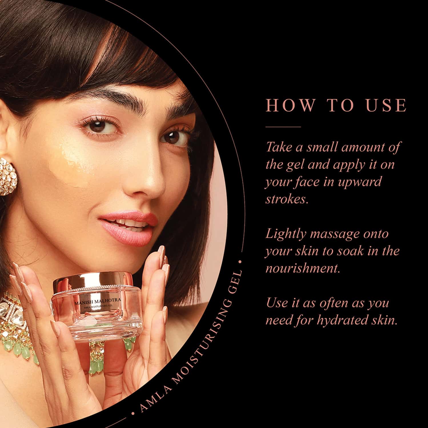 Buy MANISH MALHOTRA BEAUTY BY MYGLAMM AMLA MOISTURISING GEL (50ML ...