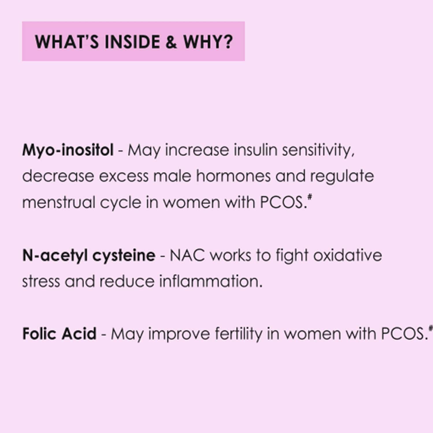 Buy MY NATURAL PCOS SUPPORT (60 TABLETS) Online & Get Upto 60% OFF at ...