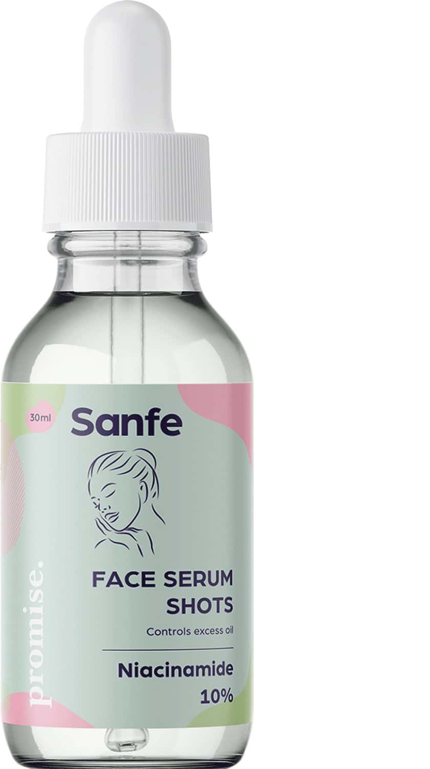 Buy SANFE PROMISE 10% NIACINAMIDE FACE SERUM SHOTS FOR ACNE MARKS ...