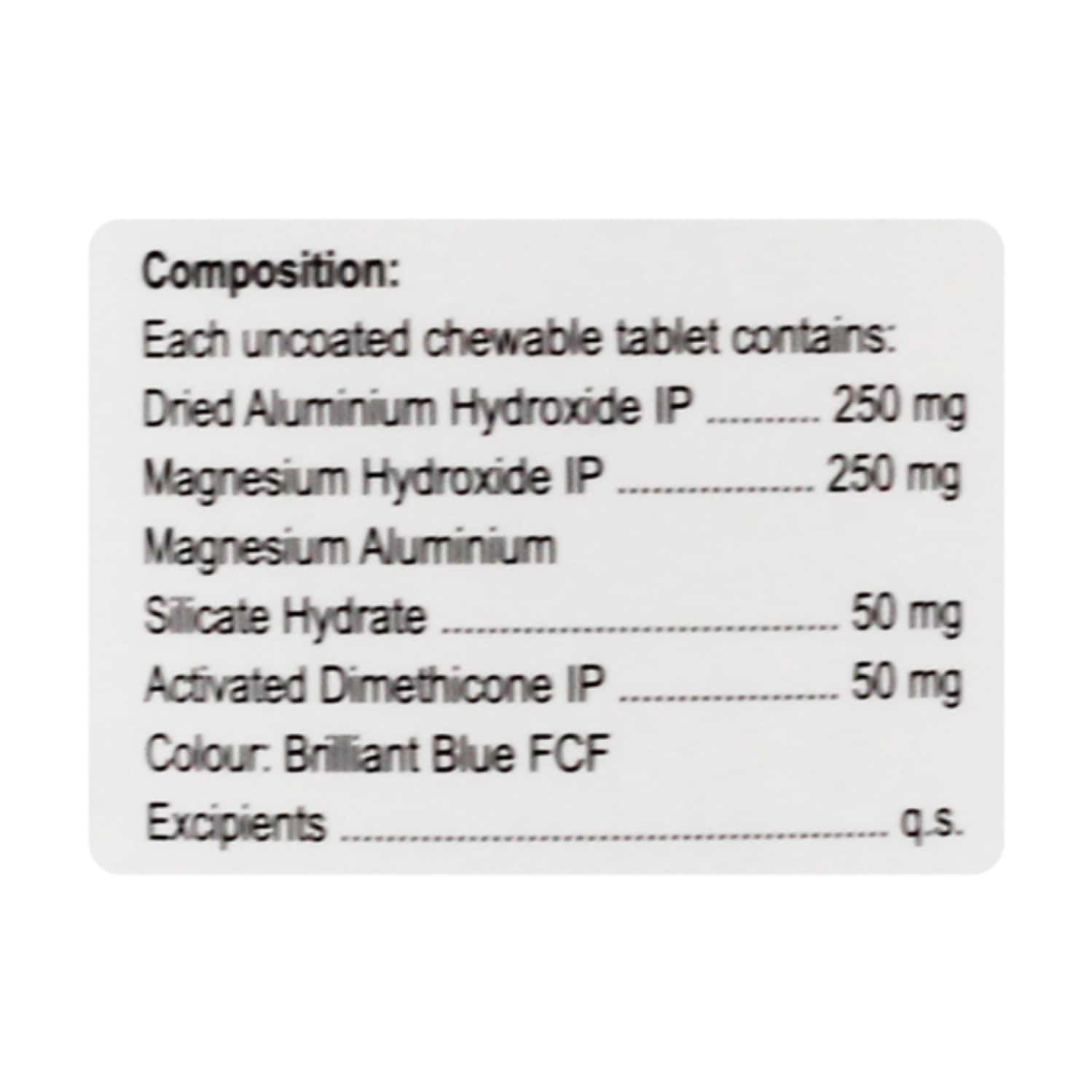 Buy DIOVOL BLU CHEWABLE TABLET 1000'S Online & Get Upto 60% OFF at ...