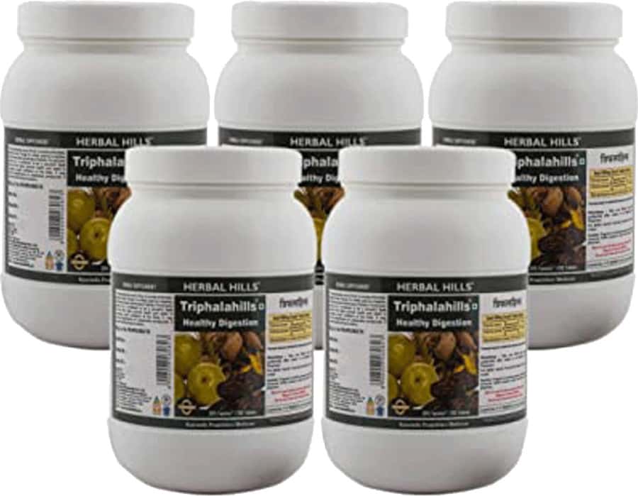 Buy GRAZING MEADOWS TRIPHALA TABLETS 500 MG 700 TABLETS (PACK OF 5 ...