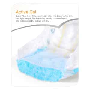 Buy BABYHUG PRO BUBBLE CARE PREMIUM TAPE STYLE DIAPER LARGE (L) SIZE ...