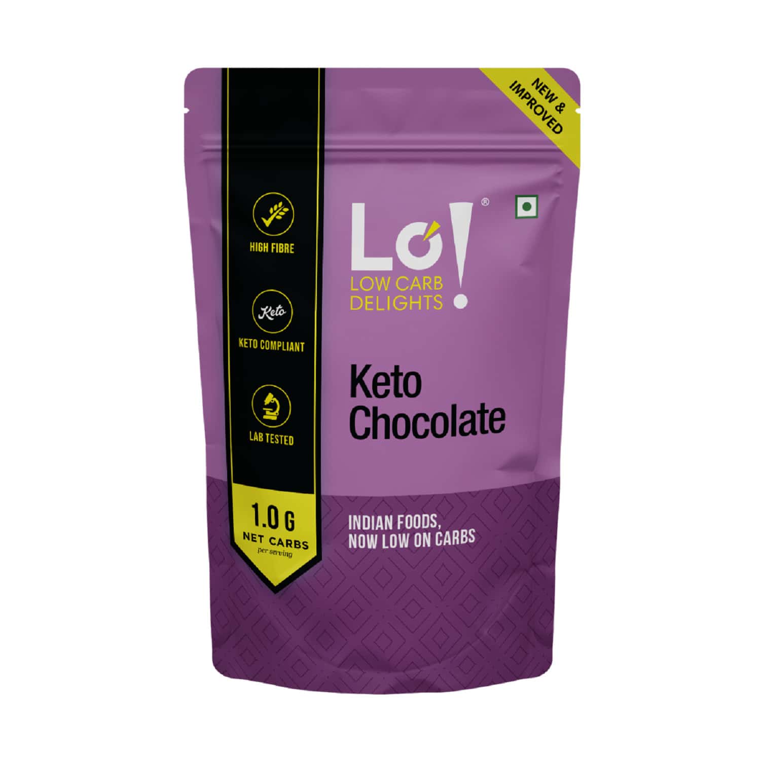 Buy LO! FOODS - DARK KETO CHOCOLATES - 80G Online & Get Upto 60% OFF at ...