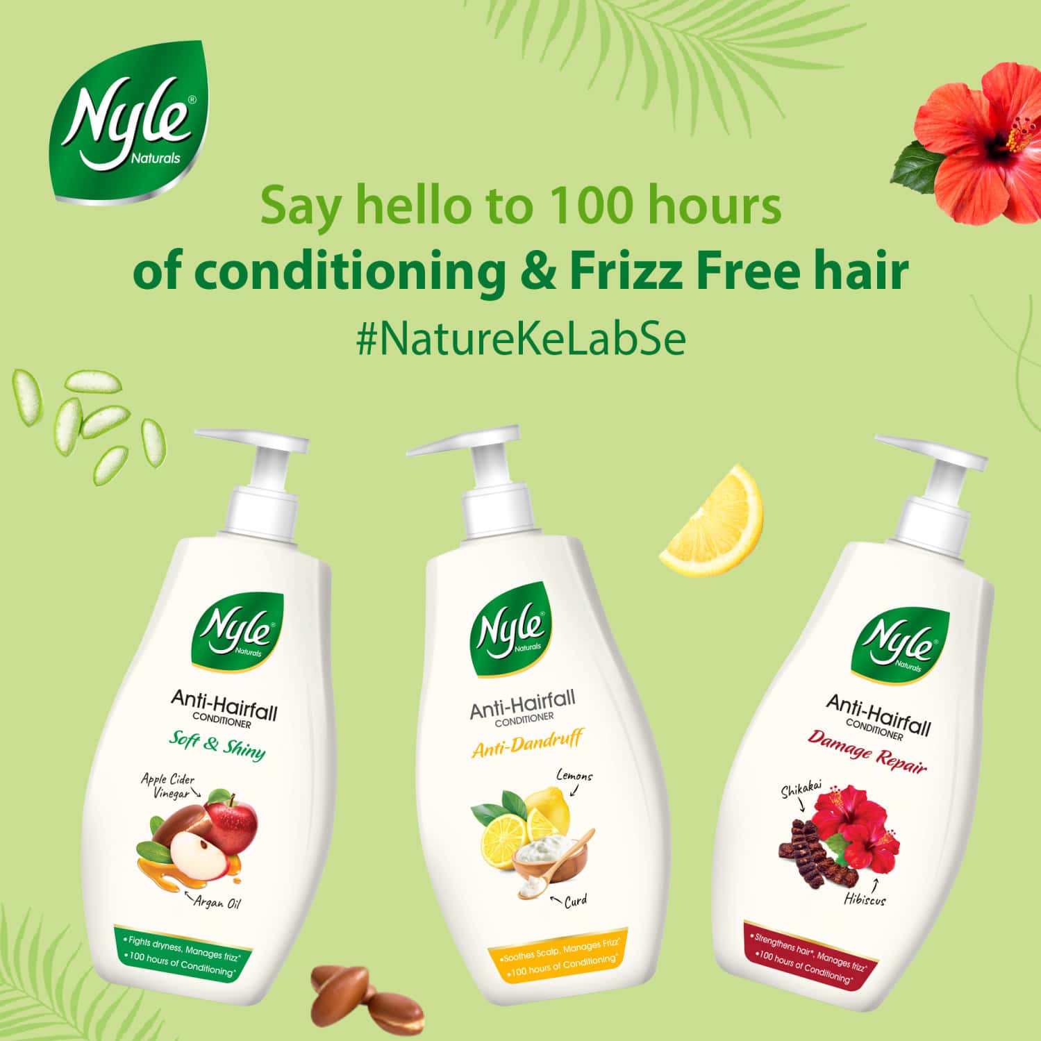 Buy NYLE NATURALS DAMAGE REPAIR 100 HOURS CONDITIONING ANTI HAIRFALL ...