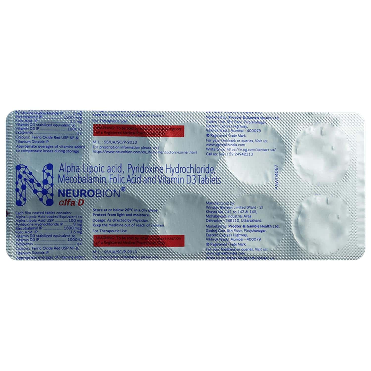 Buy NEUROBION Online & Get Upto 60% OFF at PharmEasy