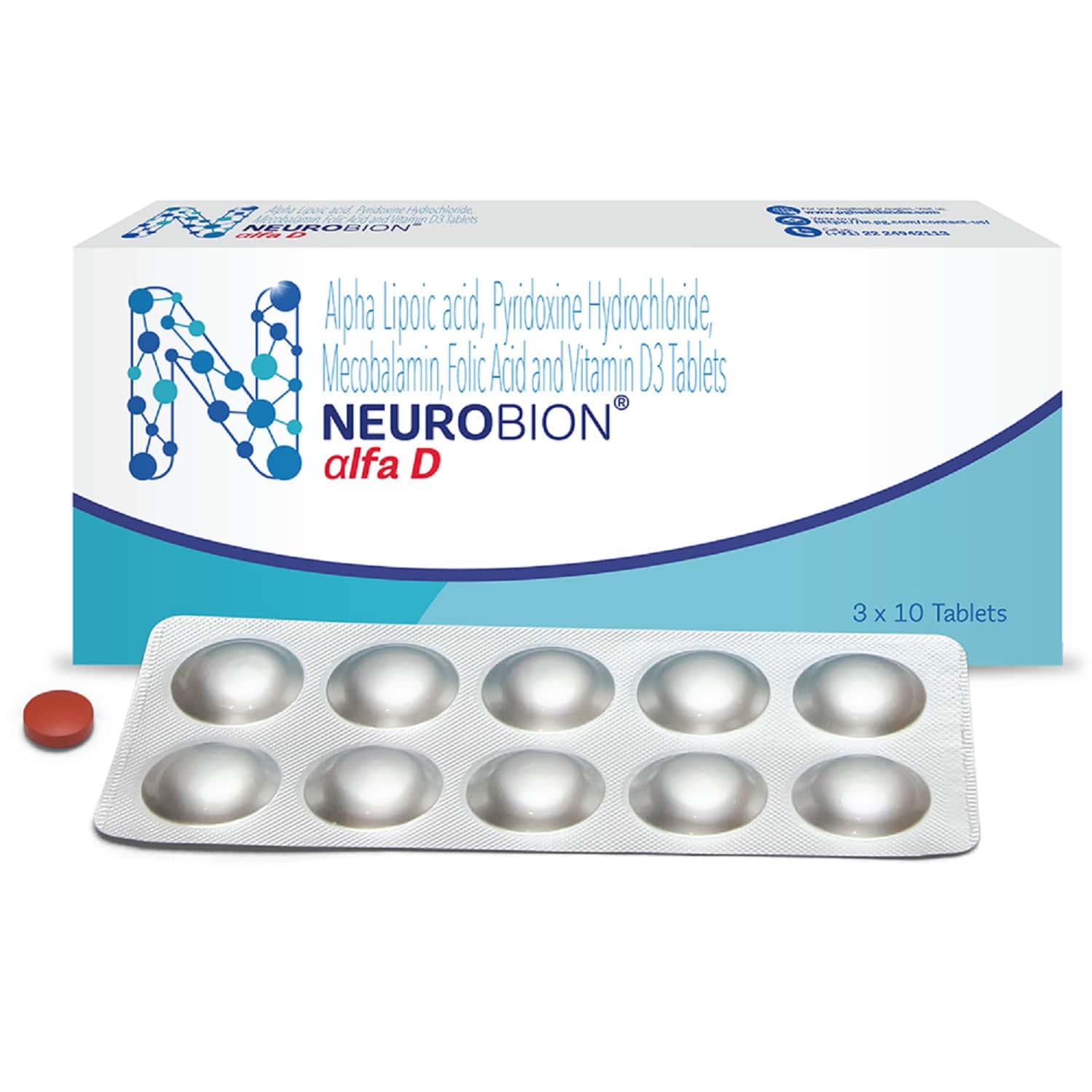 Neurobionta 4 NEUROBION B12 FORTE Supplement 10 Viales Bebibles ENVIO