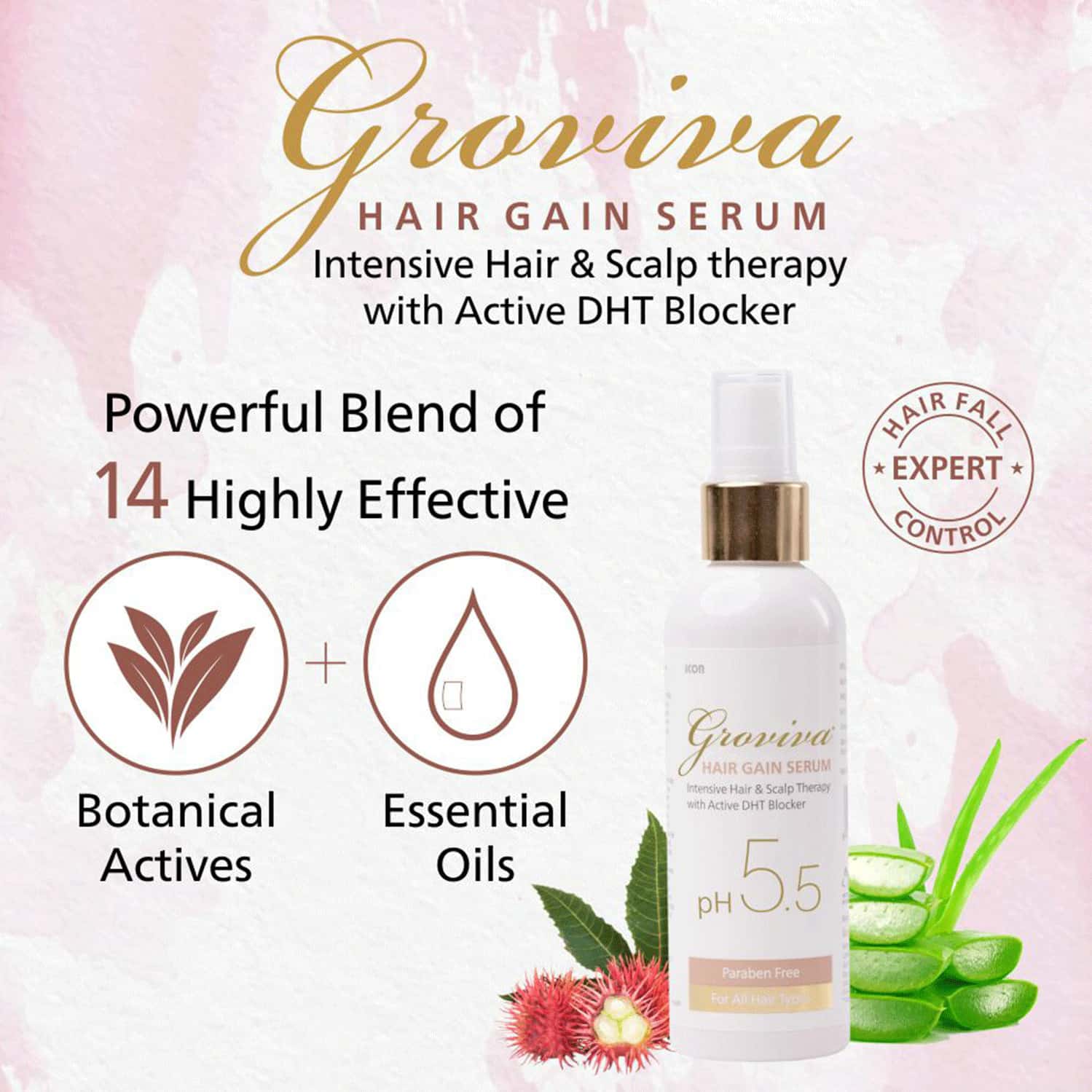 Buy GROVIVA HAIR GAIN SERUM 100 ML (PACK OF 2) Online & Get Upto 60% ...