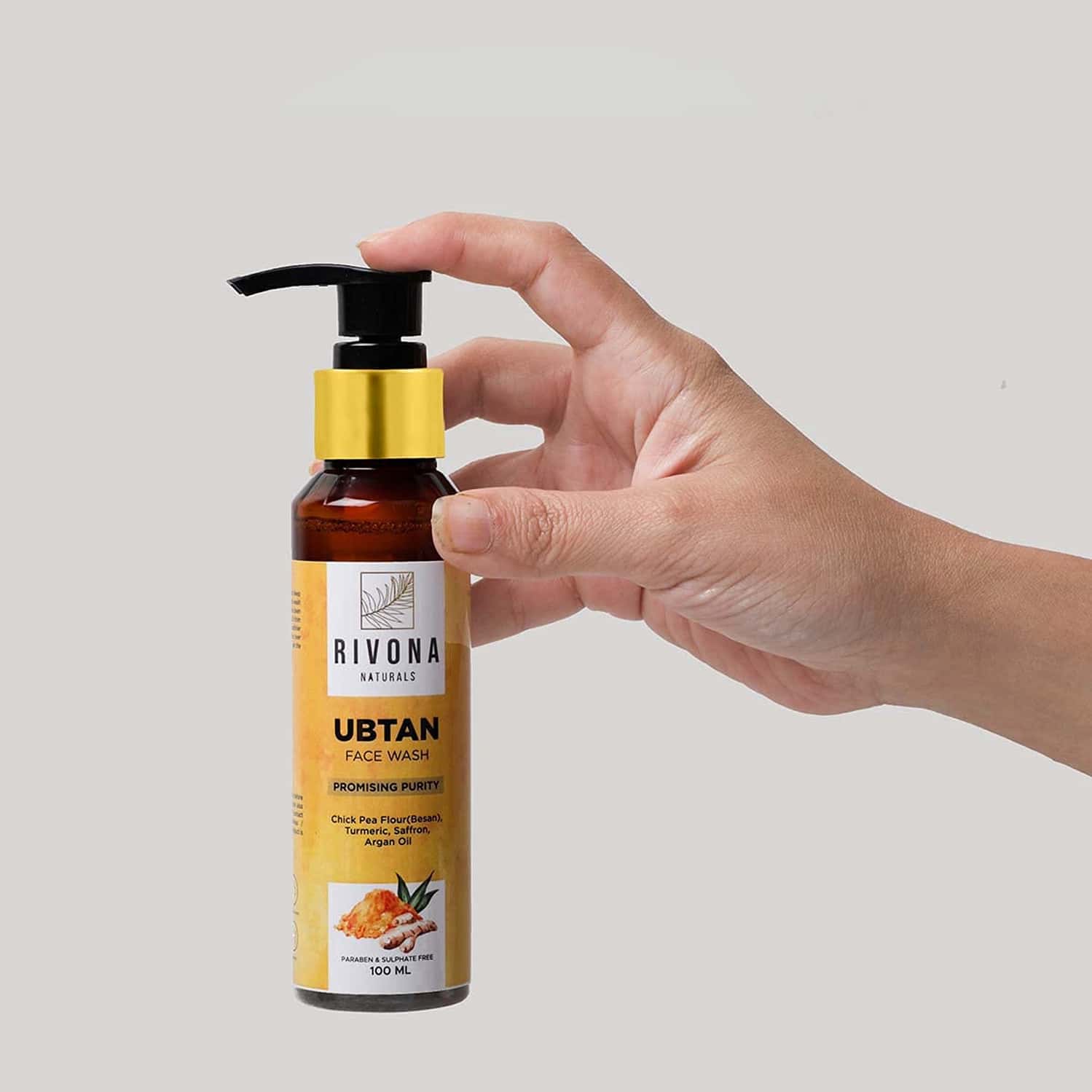 Buy RIVONA NATURALS UBTAN FACE WASH FOR ALL SKIN TYPE -100 ML Online & Get Upto 60% OFF at PharmEasy