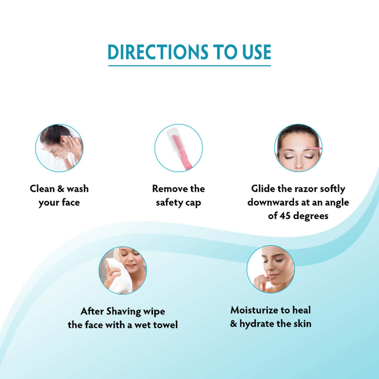 Buy VI-JOHN FEATHER TOUCH MULTIPURPOSE WOMEN RAZOR 3 PCS Online & Get ...