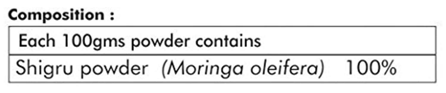 Buy GRAZING MEADOWS SHIGRU POWDER - 1 KG (PACK OF 4) MORINGA LEAF ...