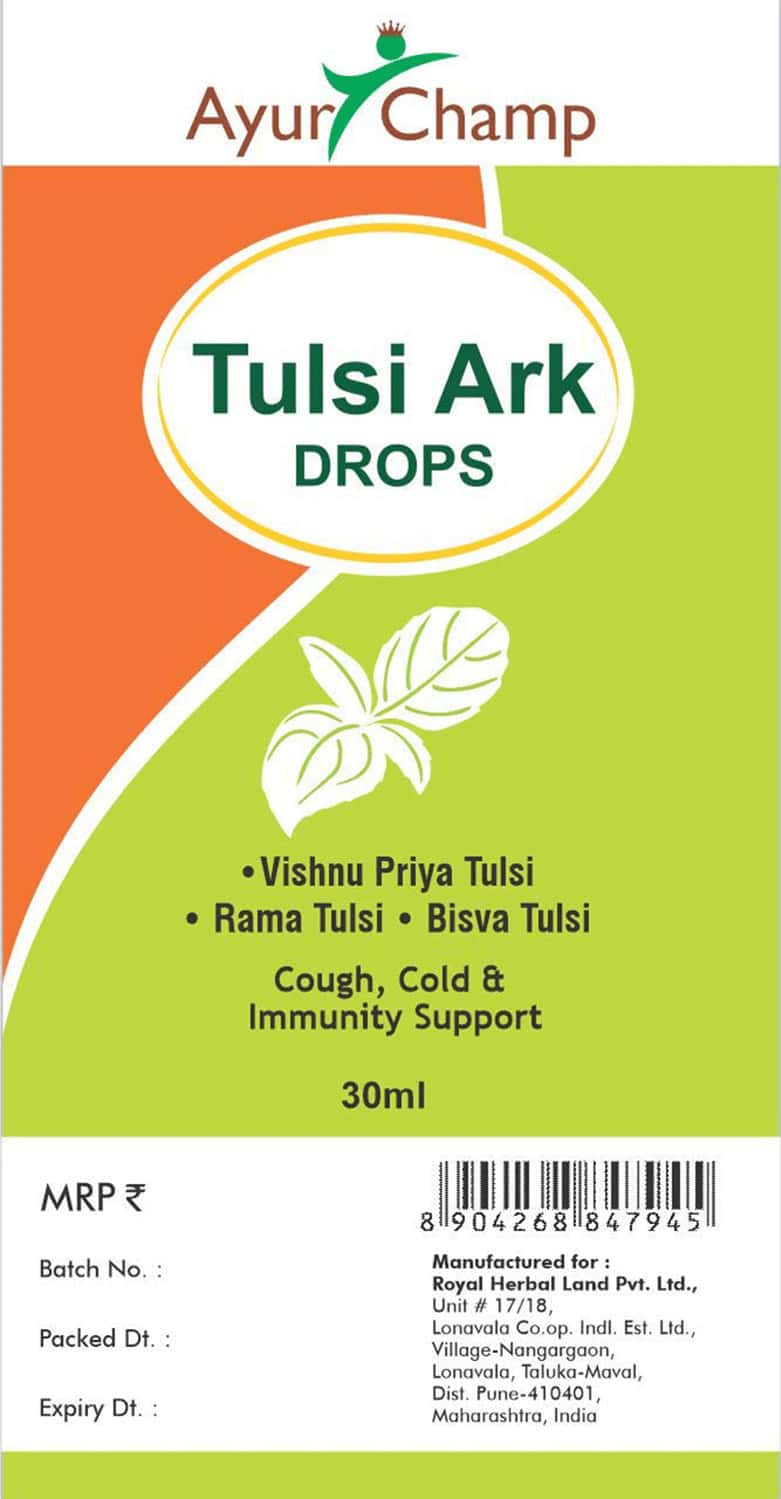 Buy AYUR CHAMP TULSI ARK 30 ML - PACK OF 2 Online & Get Upto 60% OFF at ...