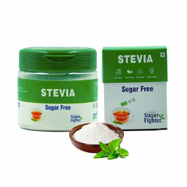 Buy SUGAR FIGHTER STEVIA POWDER JAR AND SACHETS BOX - STEVIA - COMBO ...