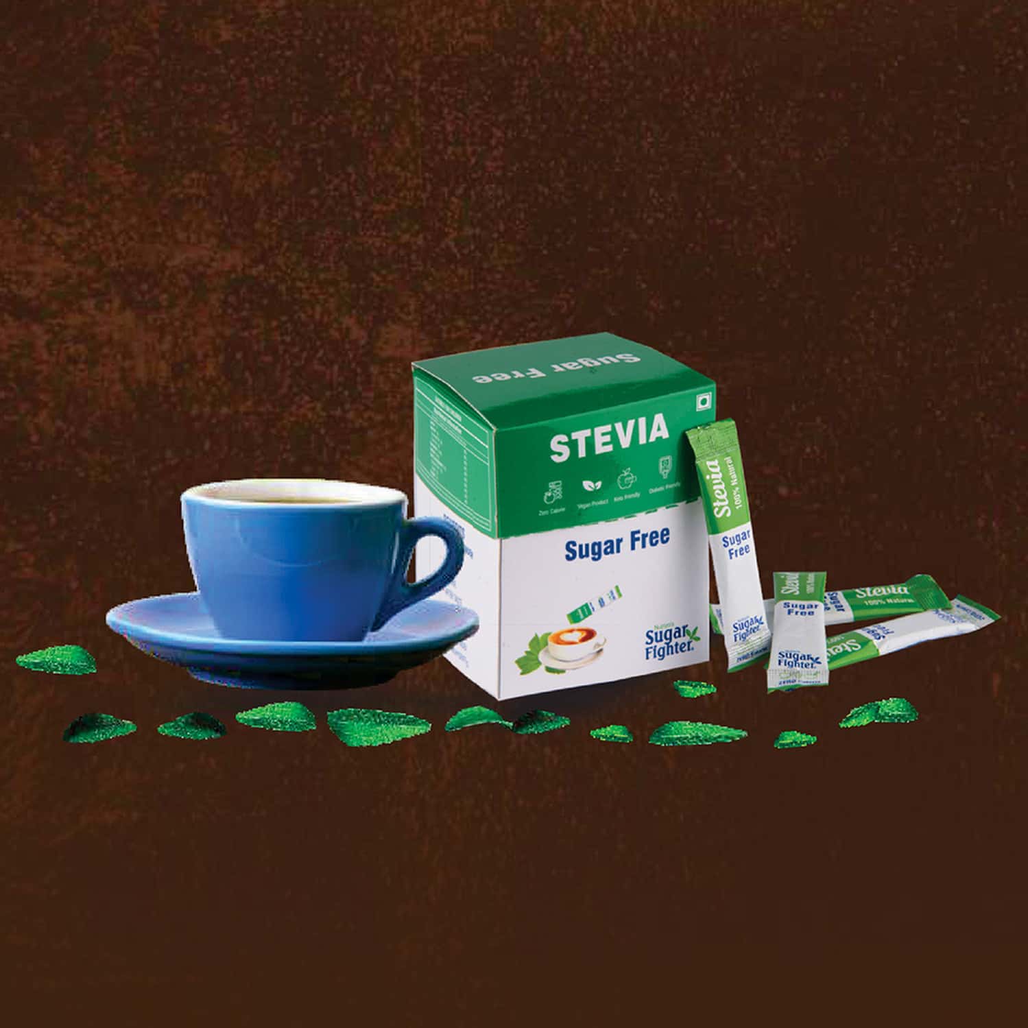 Buy SUGAR FIGHTER STEVIA POWDER JAR AND SACHETS BOX - STEVIA - COMBO ...