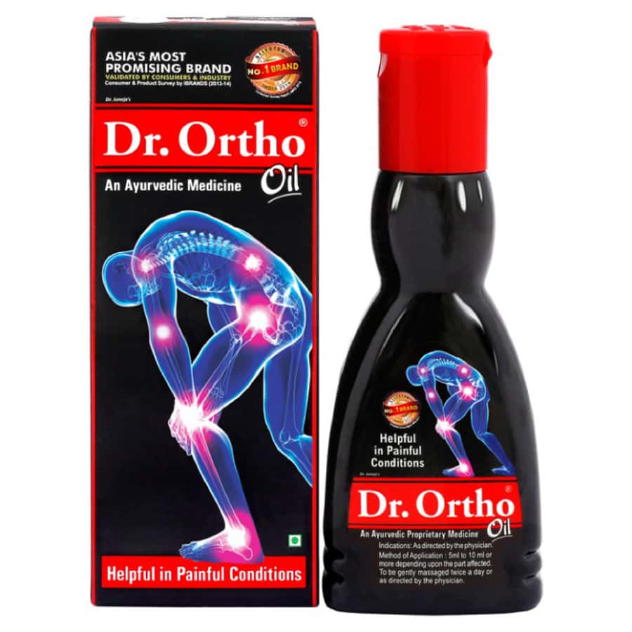 Buy DR ORTHO AN AYURVEDIC MEDICINE OIL BOTTLE OF 120 ML Online & Get ...