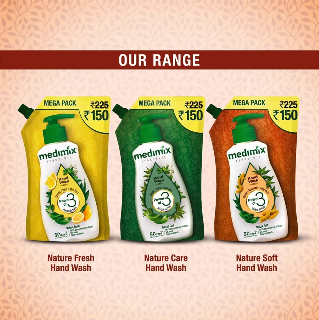 Buy MEDIMIX AYURVEDIC NATURE SOFT HAND WASH WITH NEEM TURMERIC ALOE ...
