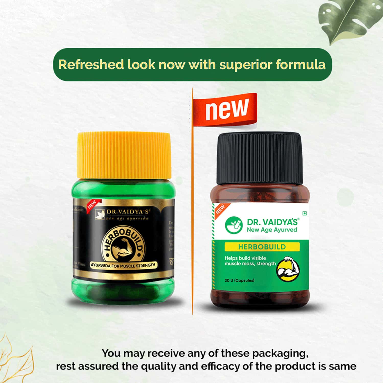 Buy DR. VAIDYA'S NEW HERBOBUILD - 30 CAPSULES - PACK OF 4 Online & Get ...