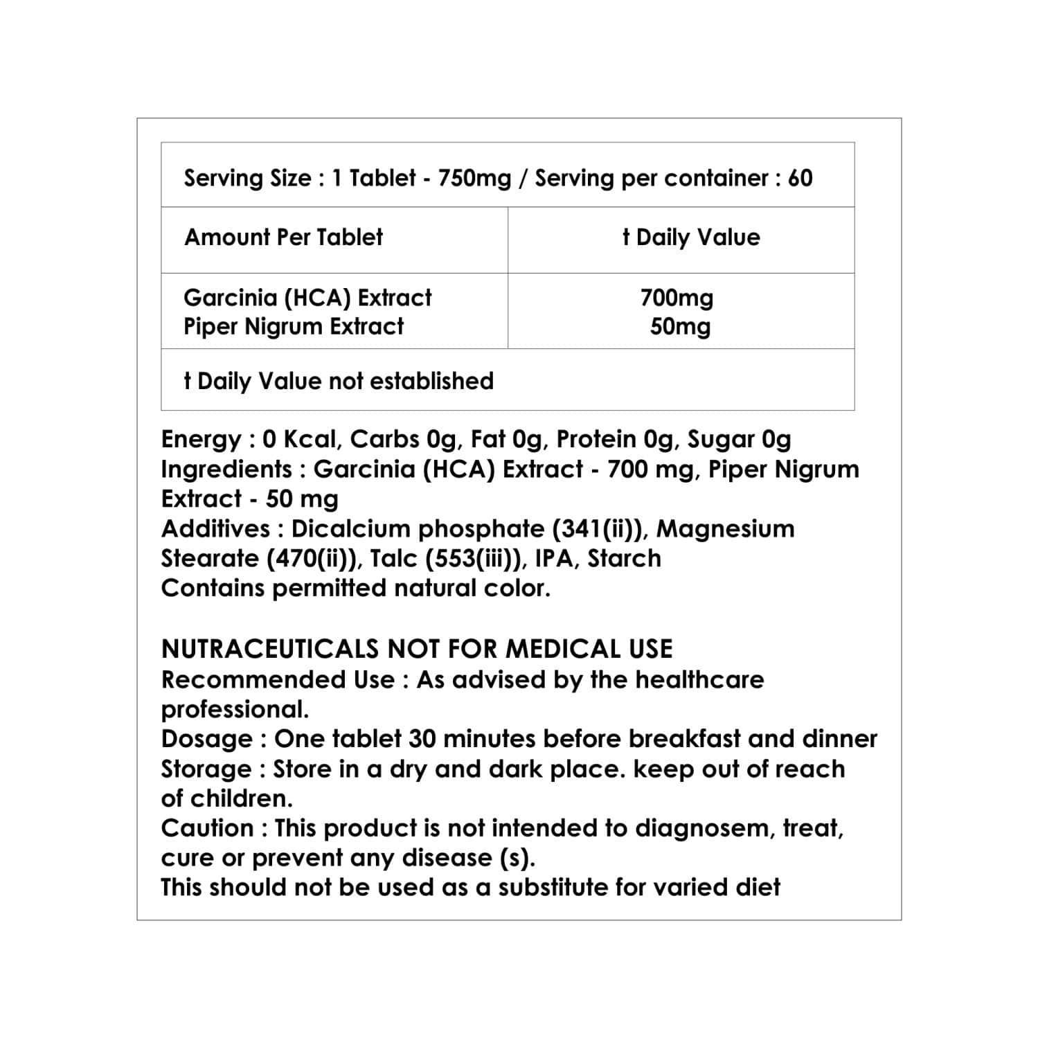 Buy ARJUNAGARCINIA Online & Get Upto 60% OFF at PharmEasy