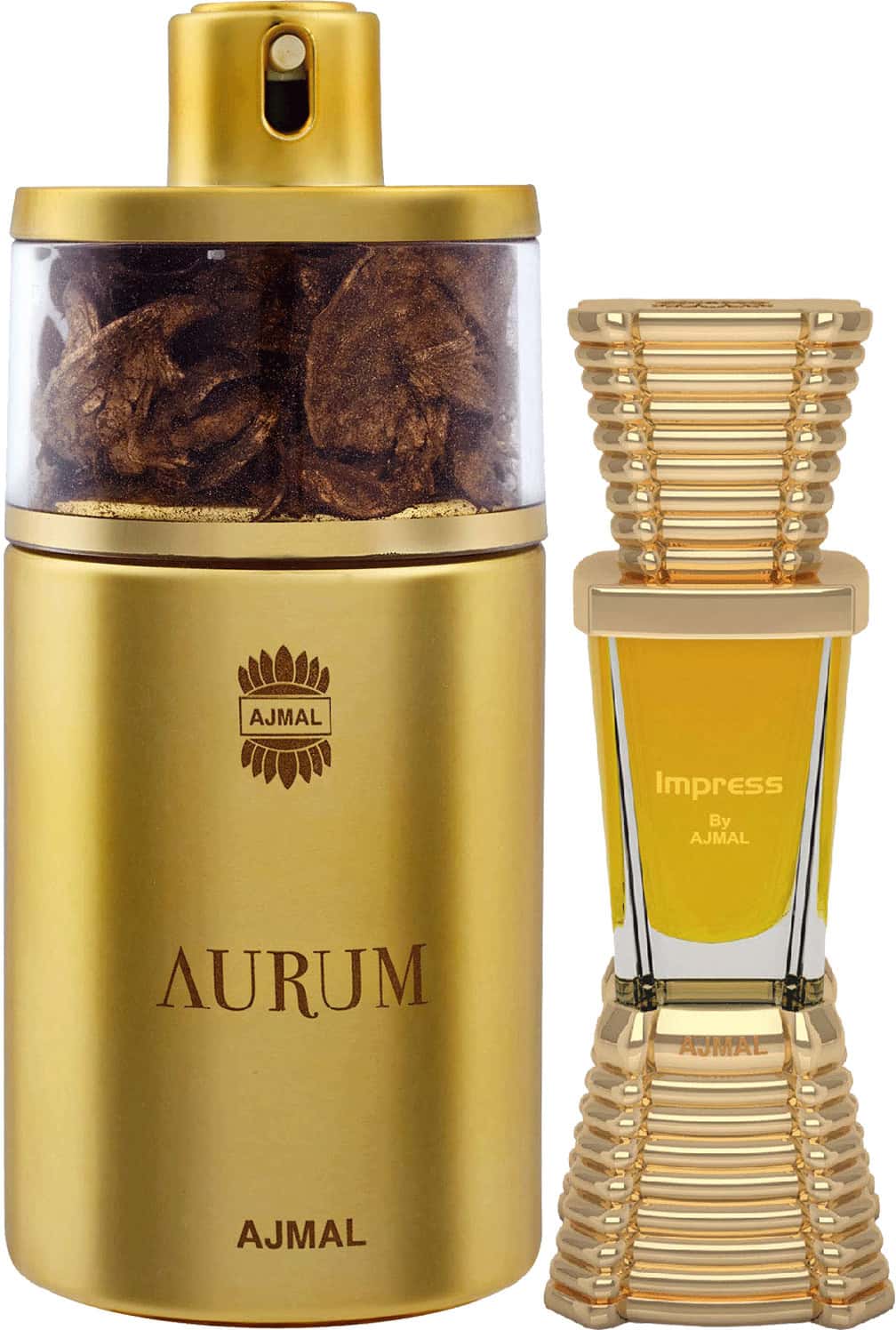 Buy AJMAL AURUM CP ATTAR 10ML FOR WOMEN AND IMPRESS CP OIL ALCOHOL-FREE ...