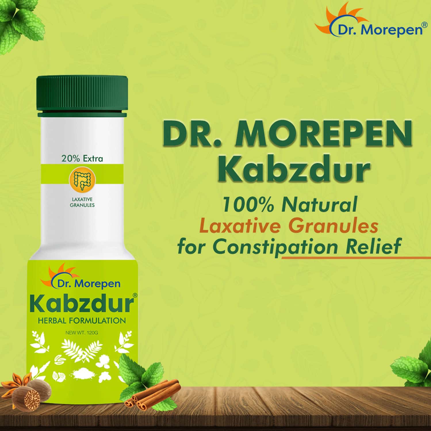 Buy DR. MOREPEN KABZDUR HERBAL FORMULATION FOR CONSTIPATION ACIDITY ...