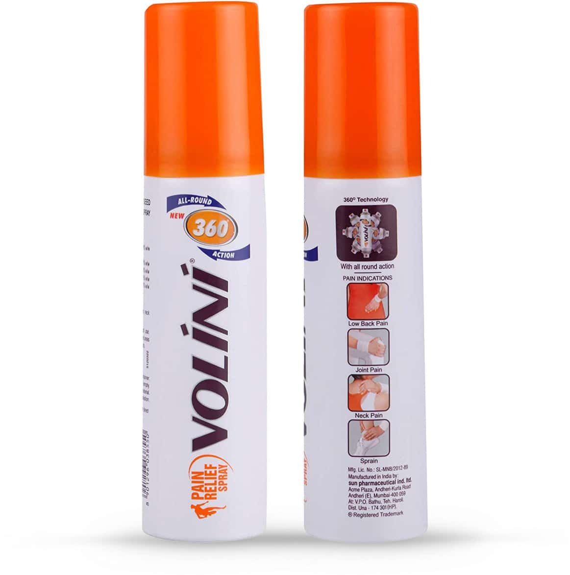 Buy VOLINI PAIN RELIEF SPRAY BOTTLE OF 40G Online & Get Upto 60% OFF at ...