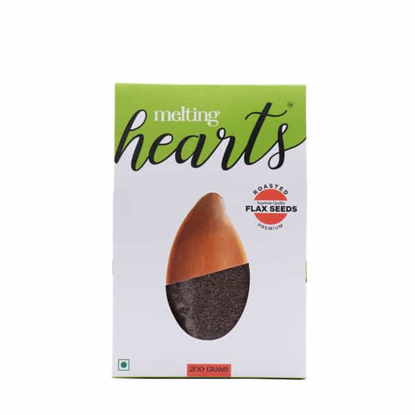 Buy MELTING HEARTS FLAX SEEDS ROASTED PREMIUM - 200G Online & Get Upto ...