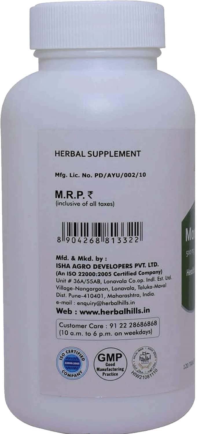 Buy HERBAL HILLS MORINGA 120 TABLETS Online & Get Upto 60% OFF at PharmEasy