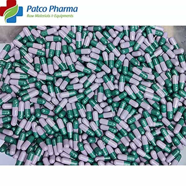 Buy PATCO PHARMA - SIZE 3 GREEN/PURPLE EMPTY GELATIN PILL CAPSULE | DIY ...