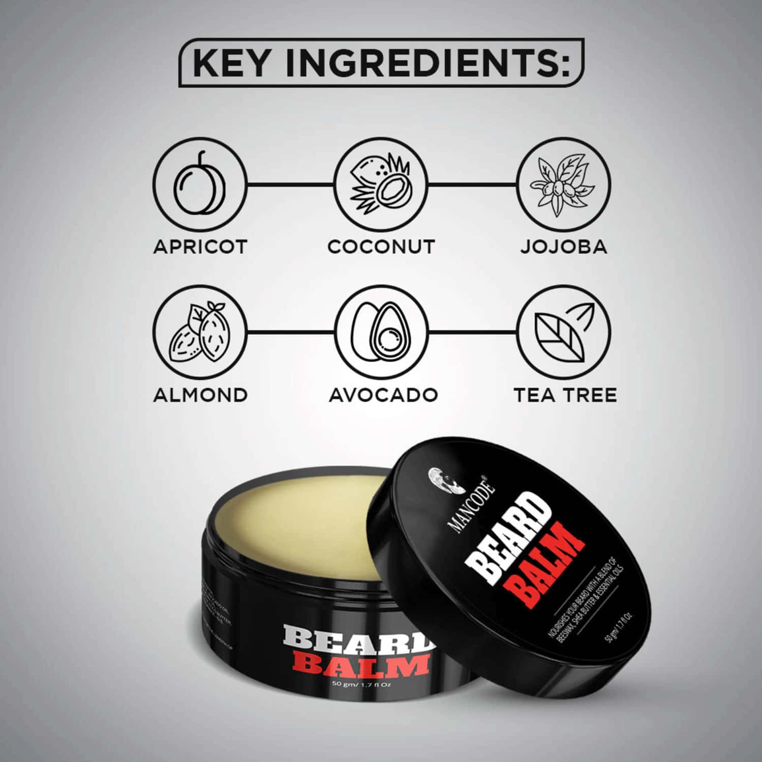 Buy MANCODE BEARD BALM, 50GM Online & Get Upto 60% OFF at PharmEasy