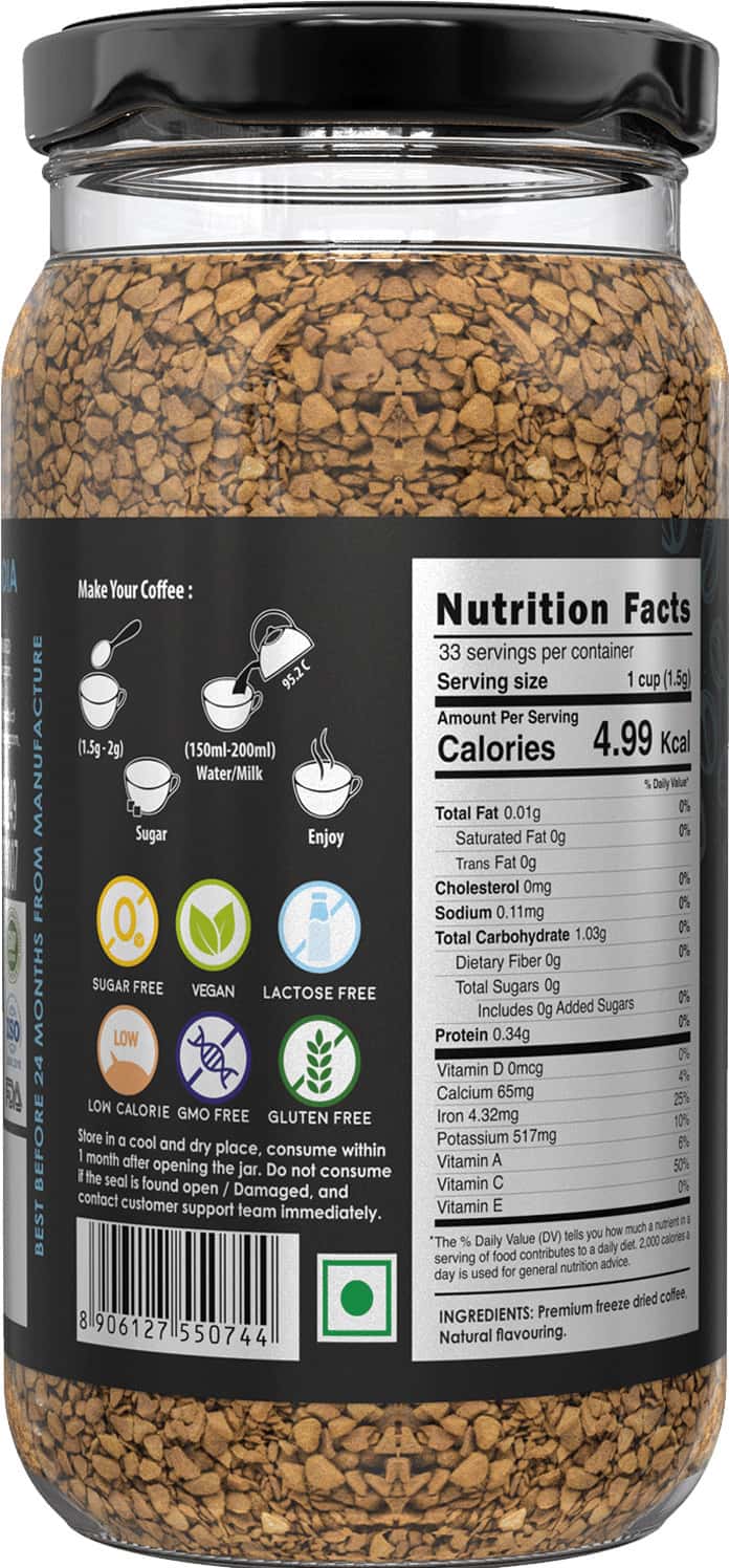 Buy SIP 'N UP INSTANT COFFEE VANILLA 50G | PREMIUM FREEZE-DRIED COFFEE ...