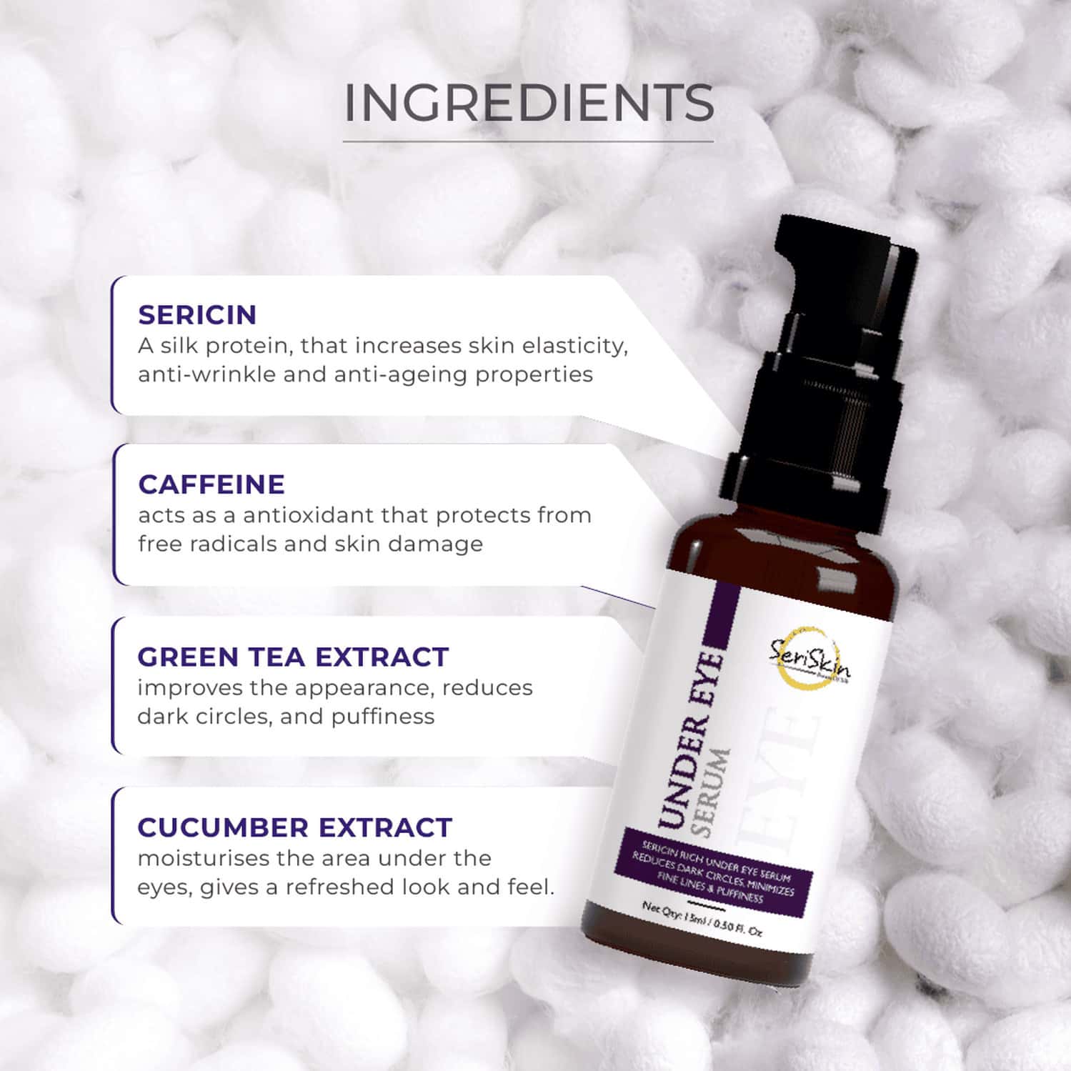 Buy SERISKIN UNDEREYE SERUM Online & Get Upto 60% OFF at PharmEasy