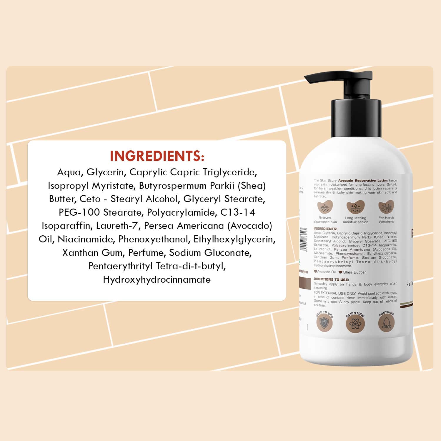 Buy THE SKIN STORY AVOCADO RESTORATIVE LOTION, 280ML Online & Get Upto ...