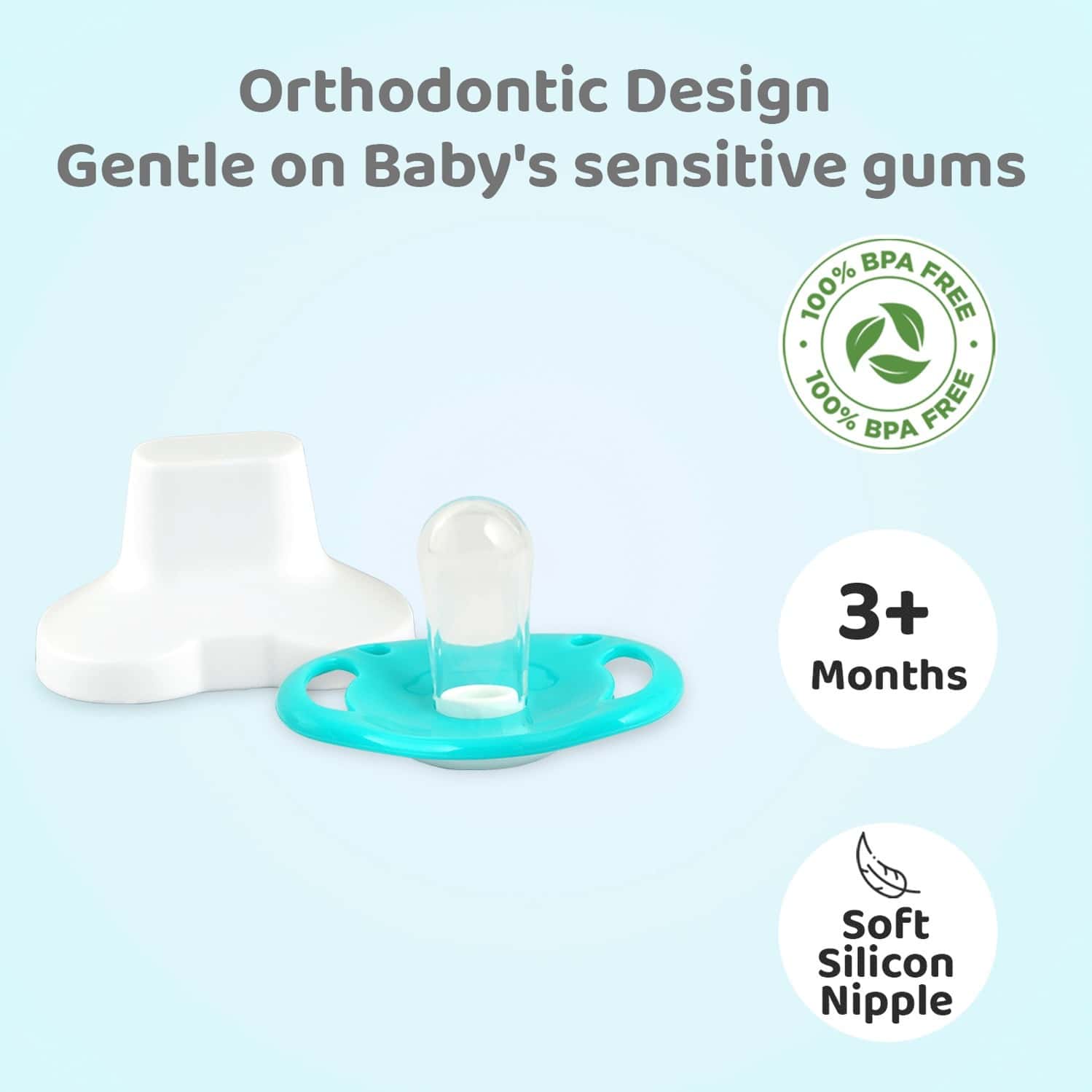 Buy R FOR RABBIT APPLE PACIFIER-M BLUE Online & Get Upto 60% OFF at ...