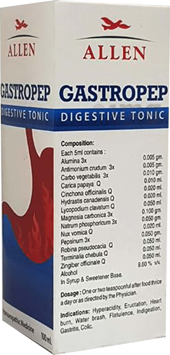 Buy ALLEN GASTROPEP DIGESTIVE TONIC 200ML PACK OF 2 Online & Get Upto ...